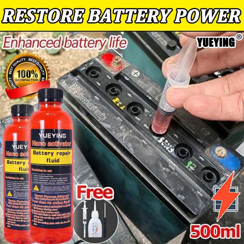500ml Battery Fluid Solution Extend Battery Life 2x Fast Recovery Anti ...