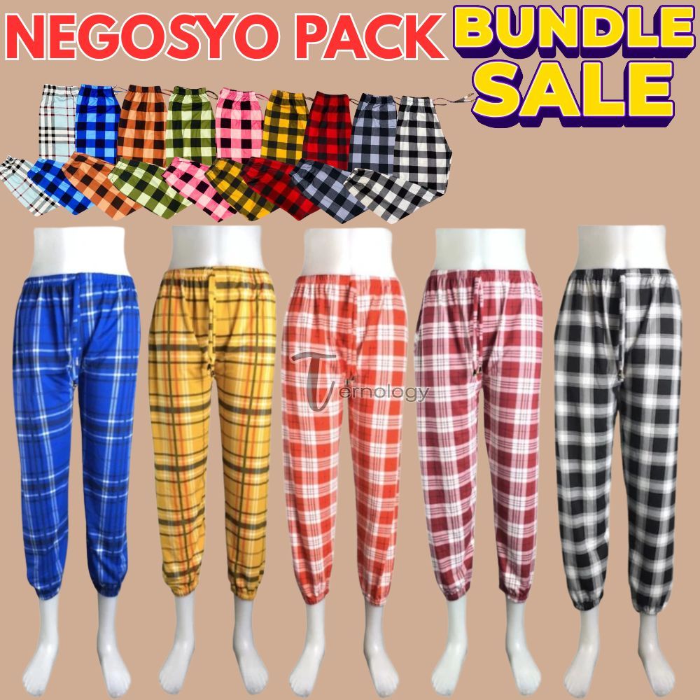 Bundle Negosyo Package | Rana Plaid Checkered Jogger Pants | Unisex ...