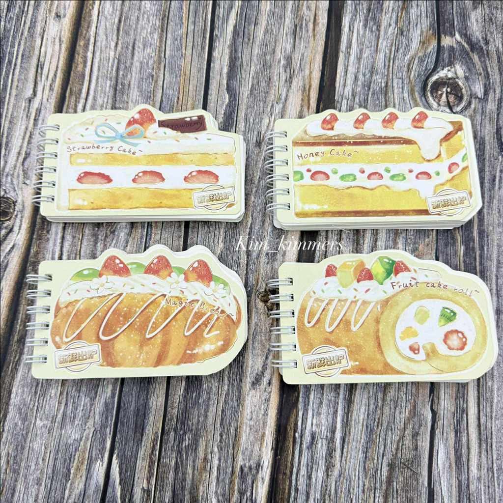 Pastry Cake print Tiny Notepad mini notepad writing pad | Shopee ...