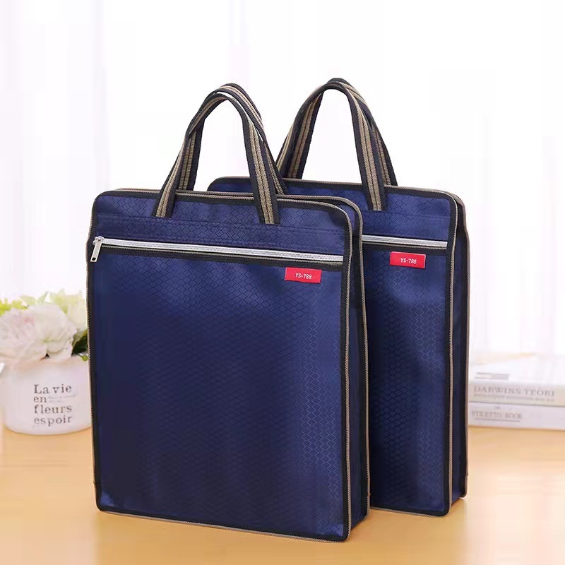 1PC Large Capacity Briefcase Folder Bag Storage Handbag Waterproof ...