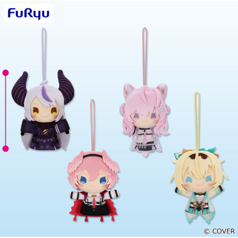 Hololive Finger Puppet Plush Mascot secret society holoX set of 4 FuRyu ...