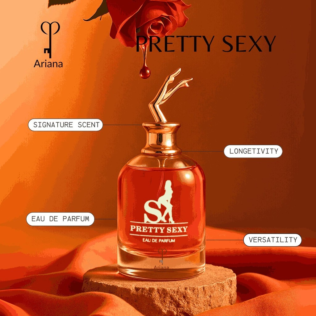 ARIANA Pretty Sexy Eau de Parfum for Women 100ml EDP Perfume | Shopee ...