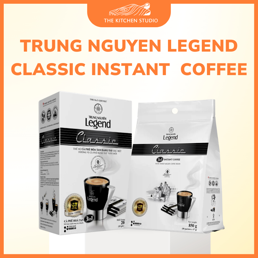Trung Nguyen Legend Classic Instant Coffee – 3in1 Vietnamese Milk ...
