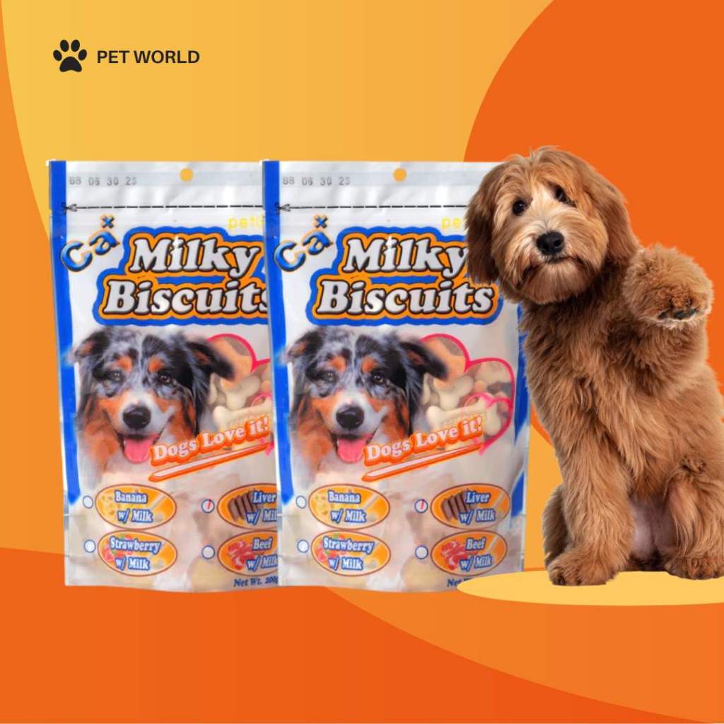 200g Pet Plus Milky Biscuits Dog Adult Puppy Dog Treats Dog Snacks ...