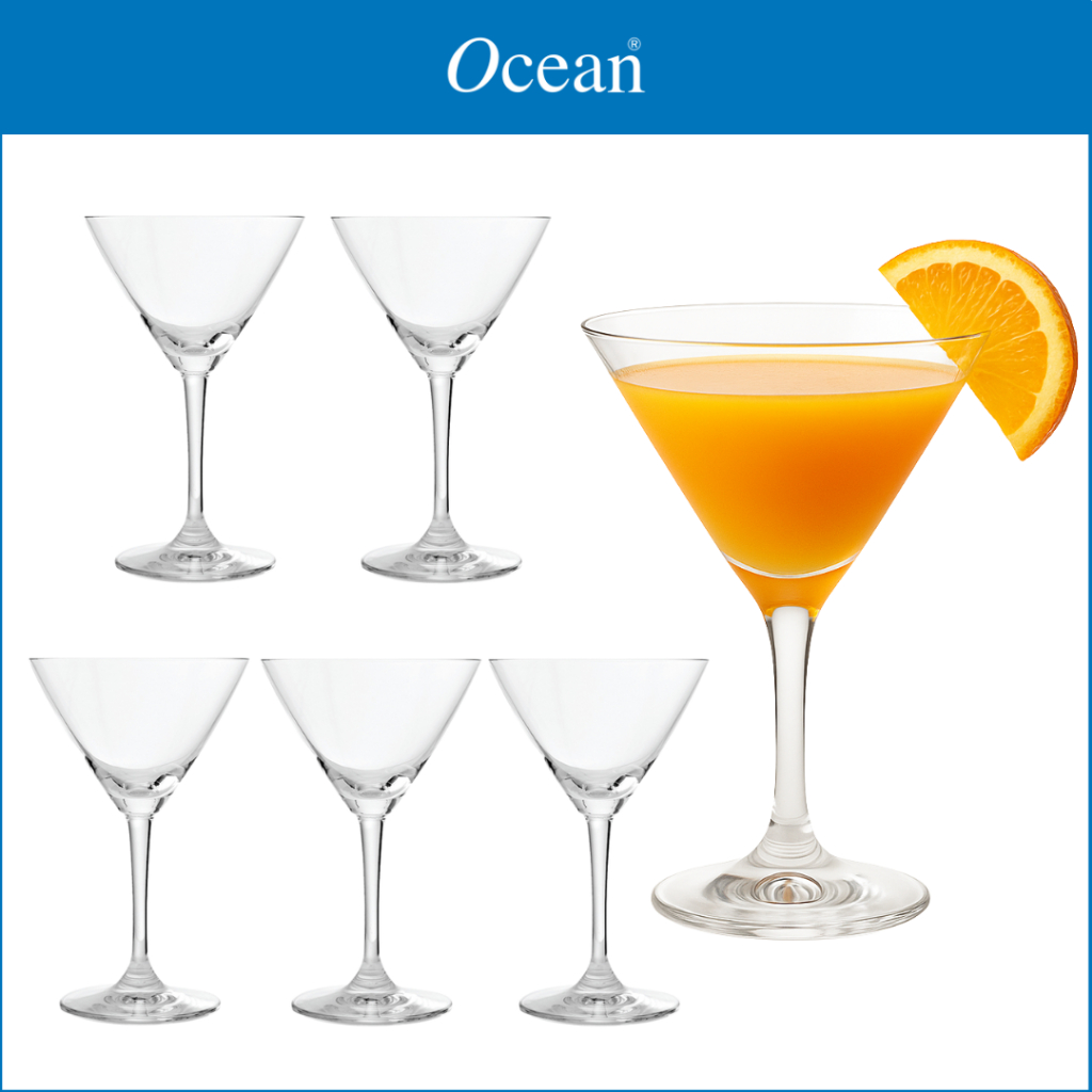 Ocean Glass Lexington Cocktail Drinking Glass 205 mL (SET OF 6 ...