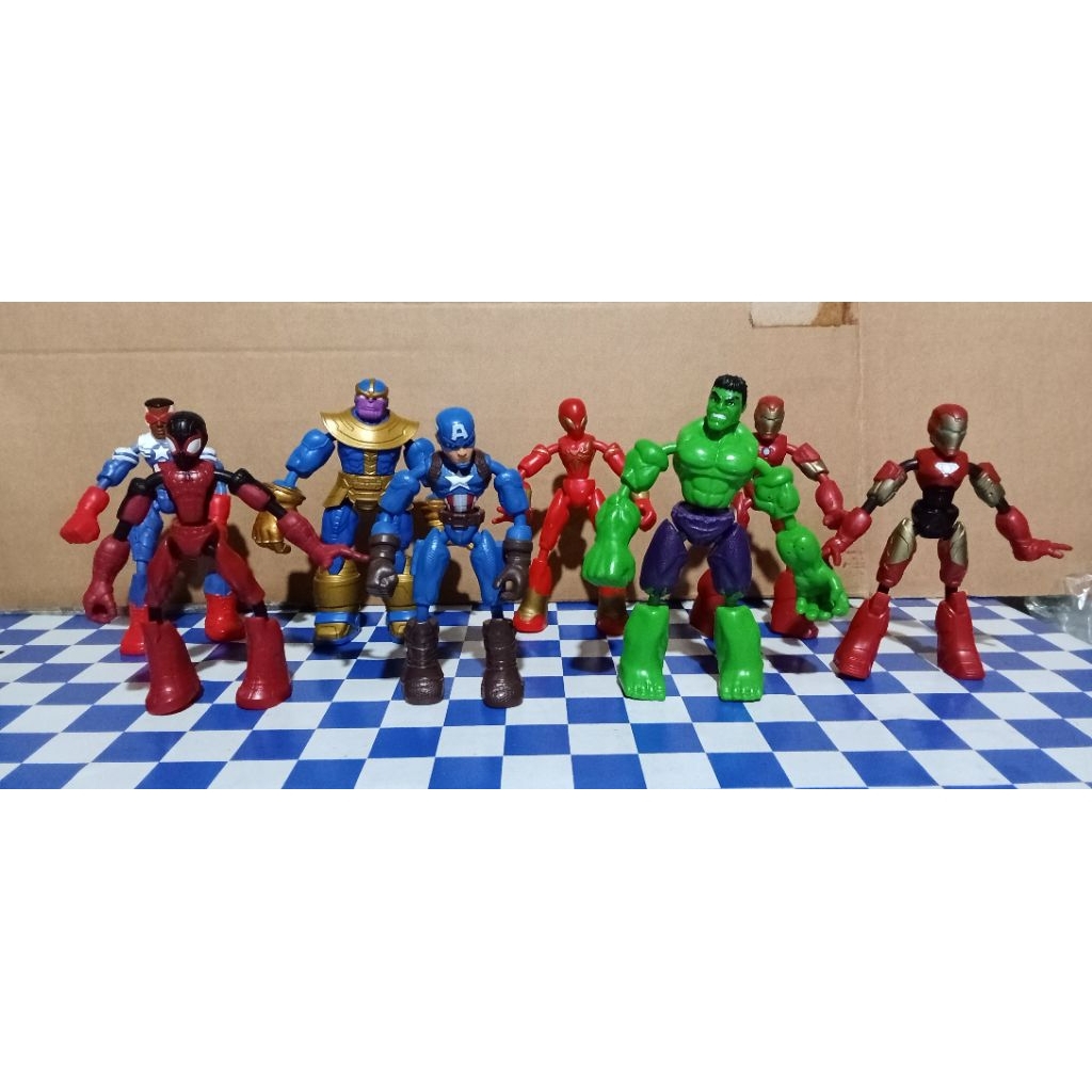 Marvel Avengers Bend and Flex Action Figures | Shopee Philippines