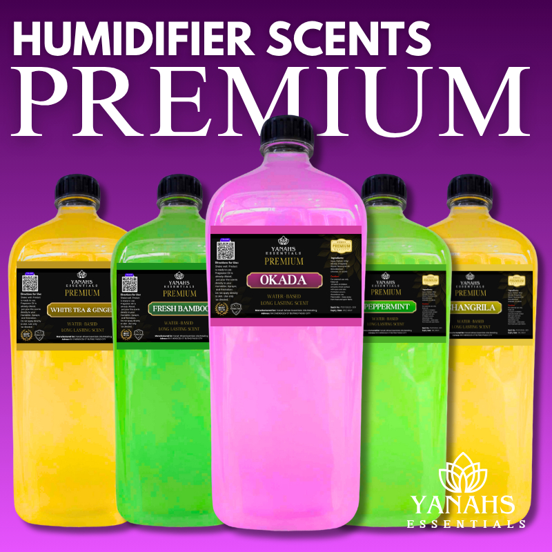 Premium All-in-One Water-Based Aroma 1 Liter | Humidifier, Room Spray ...