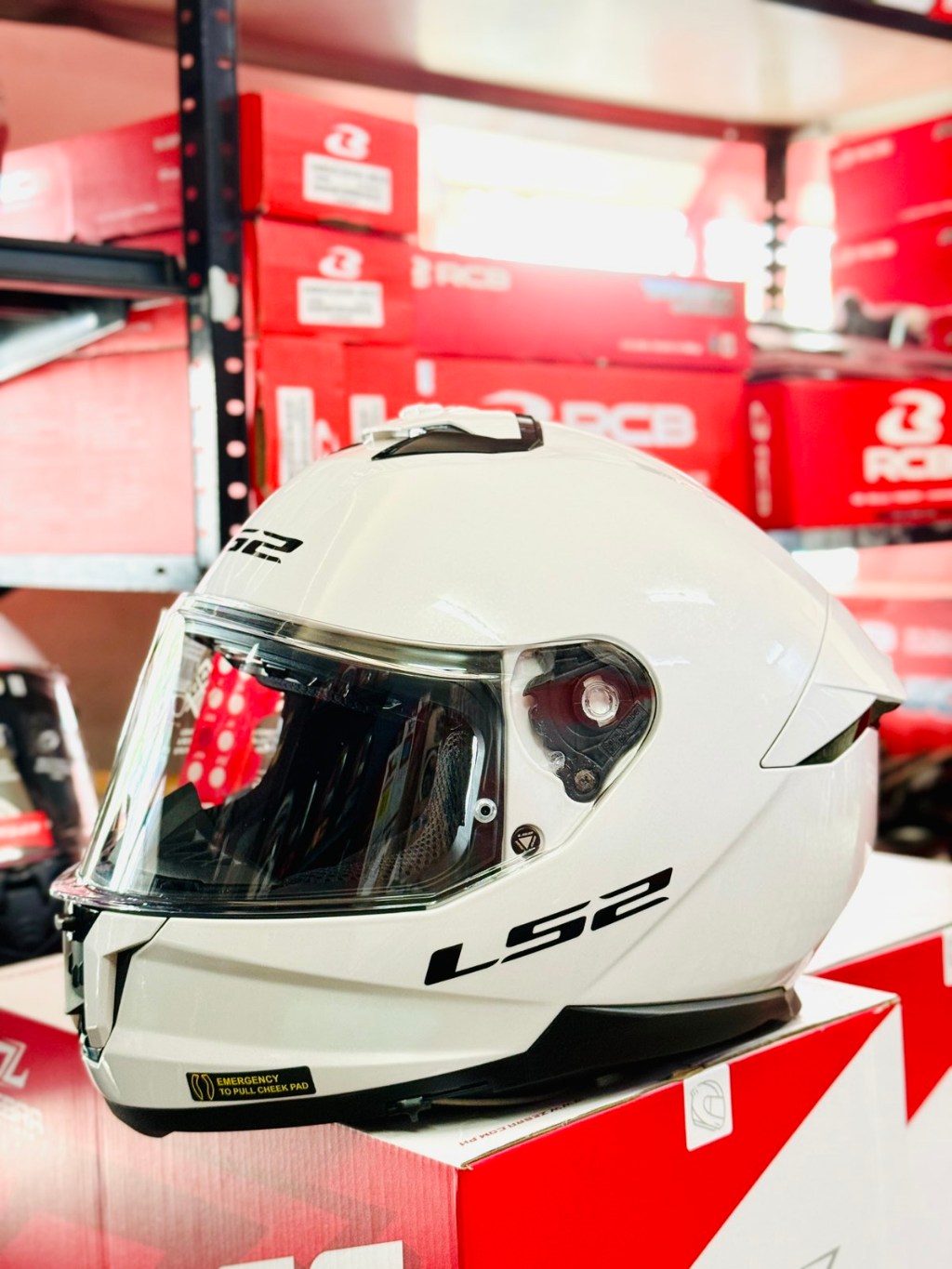 LS2 FF808 STREAM II GRAPHICS MOTORCYCLE FULL FACE HELMET | Shopee ...