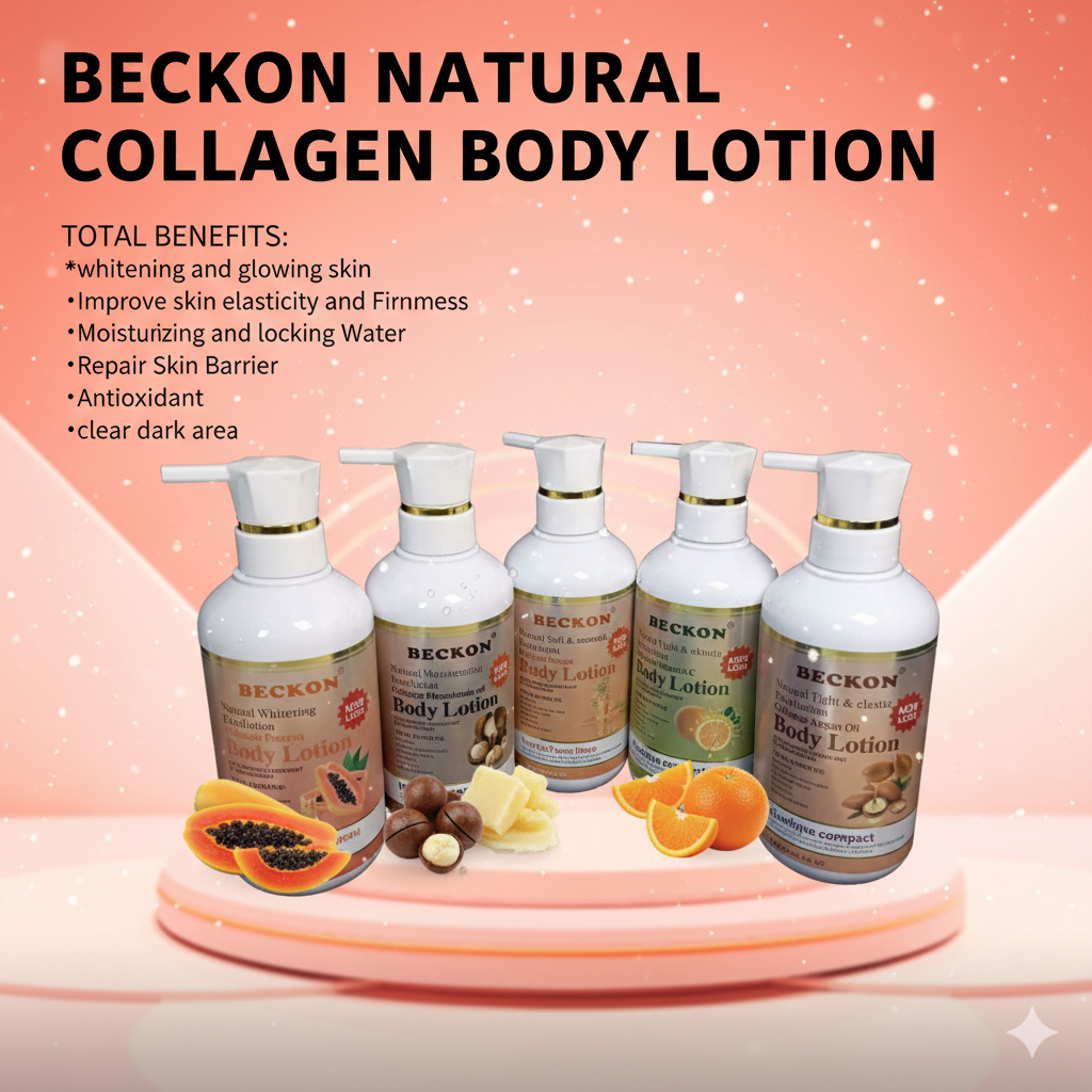 500ml beckon natural tight collagen body lotion | Shopee Philippines