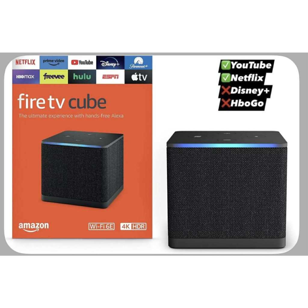 Amazon Fire TV Cube, Hands-free streaming device with Alexa | Shopee ...
