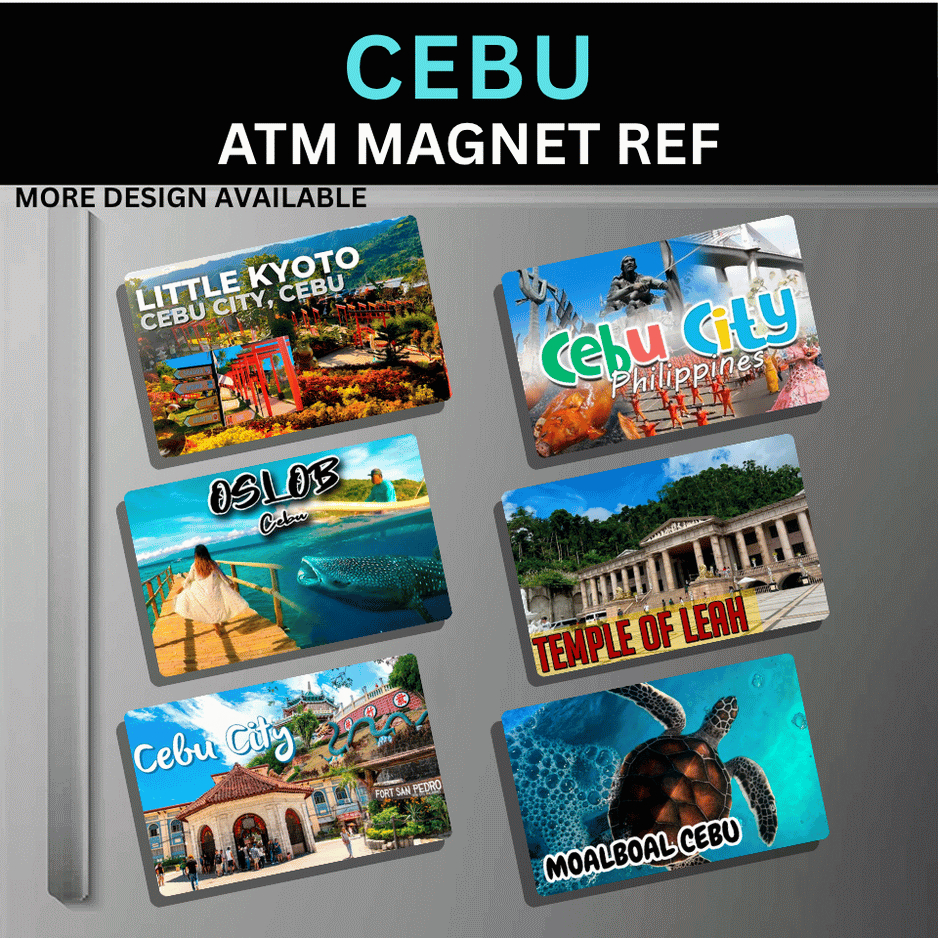 CEBU - REF MAGNET ATM SIZE Waterproof, Scratch-Proof, Cheap & Durable ...