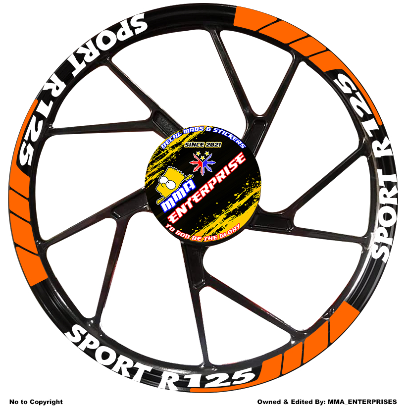Sport R 125 Euro Line Style Decal Mag Sticker Good For 2 Mags | Shopee ...
