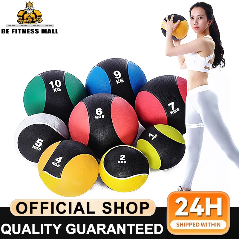 Fitness Slam Balls & Medicine Balls: Solid Rubber, Super Elastic (1/2/3 ...