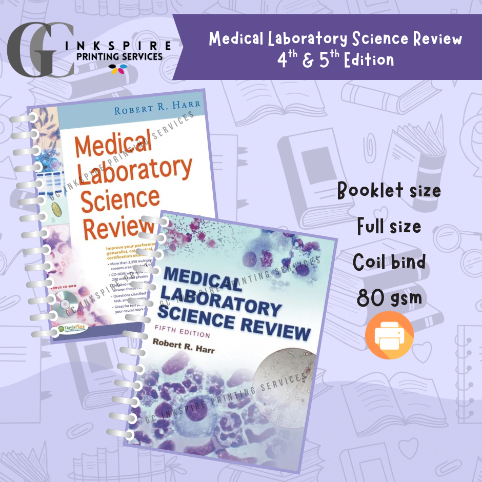 Medical Laboratory Science Review 4th & 5th Edition | Shopee Philippines