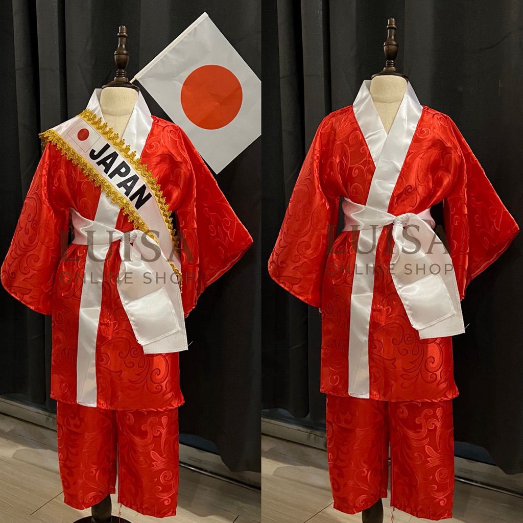 JAPAN COSTUME FOR UNITED NATIONS | JAPAN COSTUME FOR KIDS BOY | Shopee ...