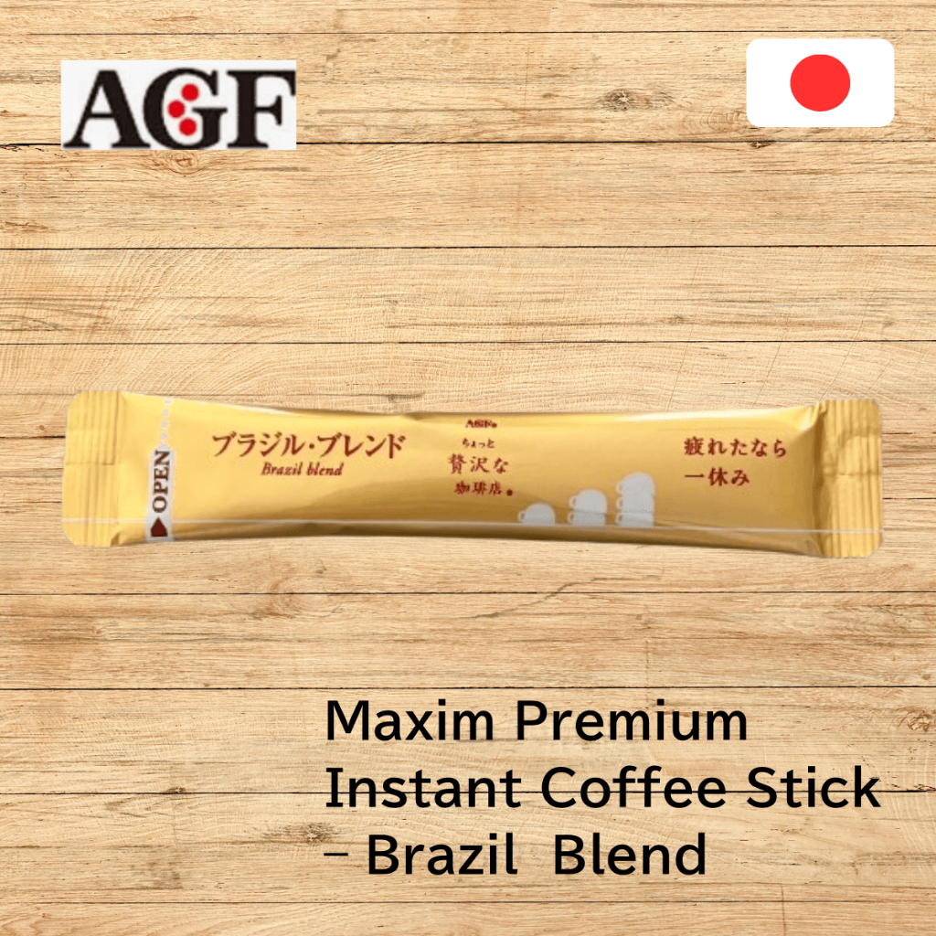 AGF Maxim Premium Instant Coffee Stick – Brazilian Blend (1 Stick ...