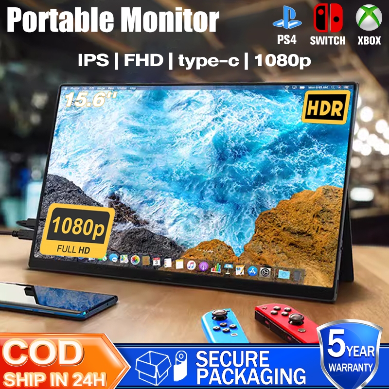 11‘’ 15.6 Inch Portable Monitor 1080P 60HZ Game Monitor For Laptop ...