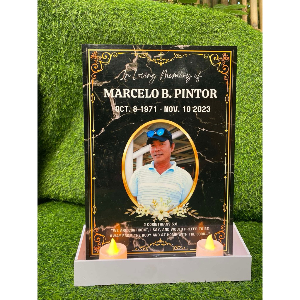 CUSTOMIZED MEMORIAL SINTRA (LAPIDA) | Shopee Philippines