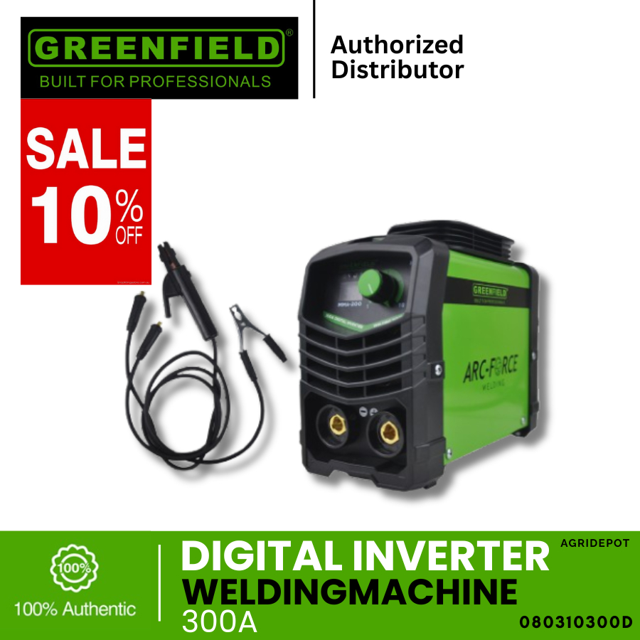 GREENFIELD Digital Inverter Welding Machine 300A (080310300D) | Shopee ...
