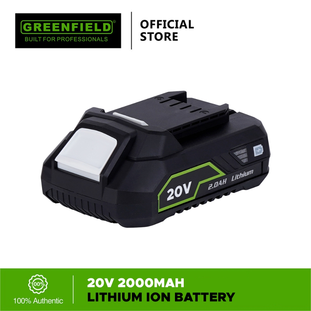 Greenfield Li-Ion 20V 2000mAh Battery - Power Tools/Accessories ...
