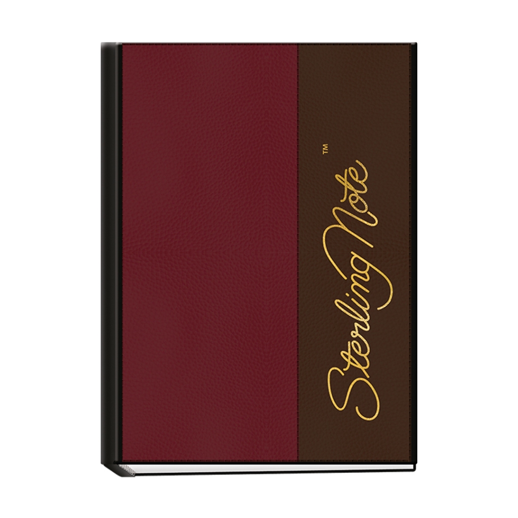 Sterling Note II Two-tone Clip Binder Notebook 685 Random Design 144 ...