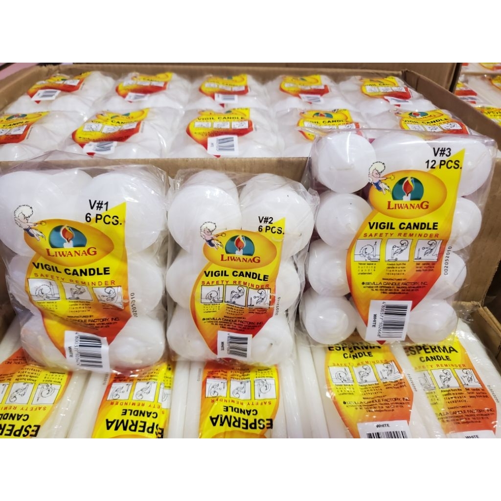 Liwanag Vigil Candle V#1 V#2 V#3 | Shopee Philippines