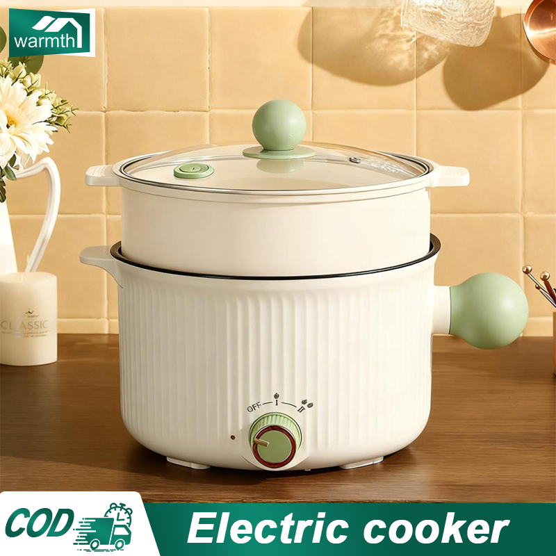 Warmth Electric Cooker Multi Cooker Ceramic Nonstick 2 Layers Cooking ...