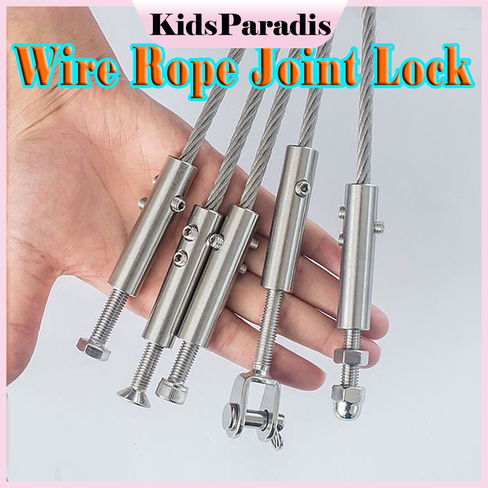 3/4/5/6mm Cable Railing Kit - Wire Rope Tension Lock Anchors for Deck ...