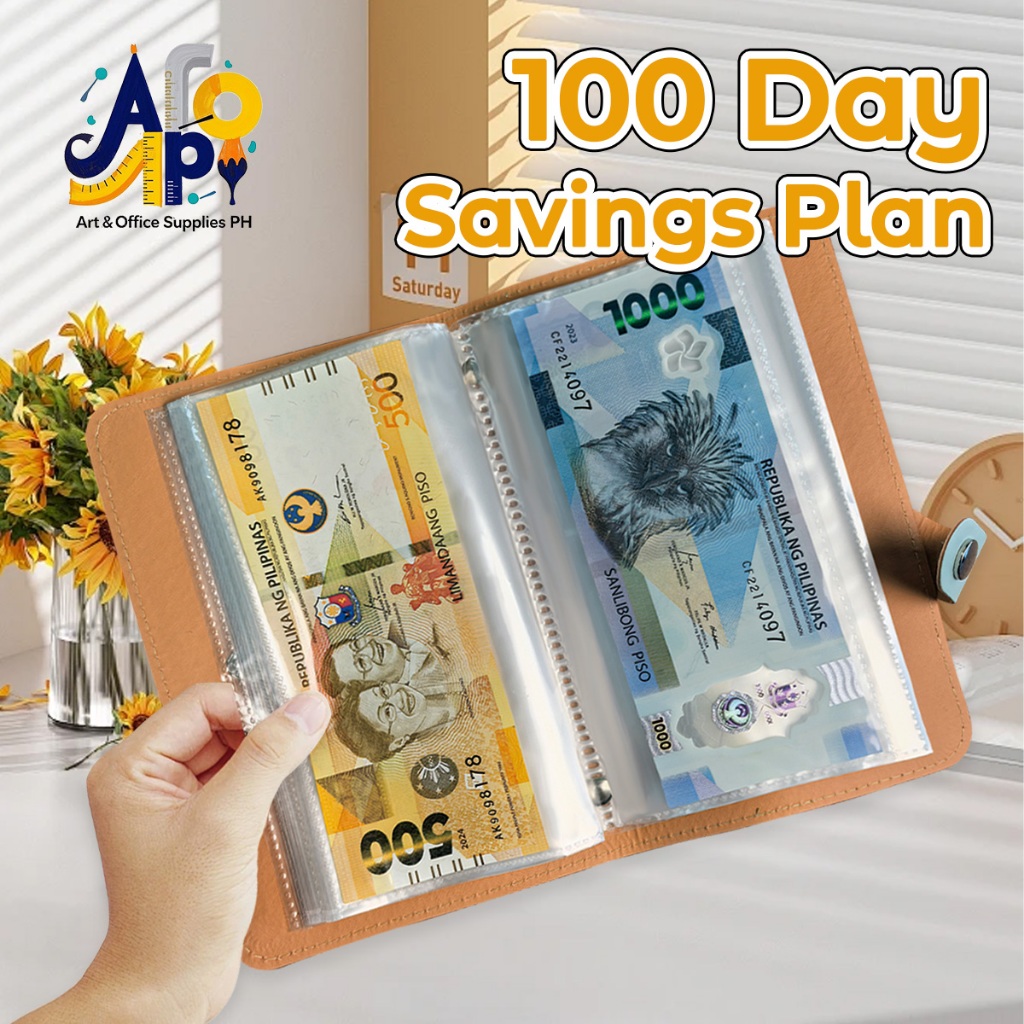 A6 100 Days Envelope Challenge Budget Binder Money Savings Notebook ...