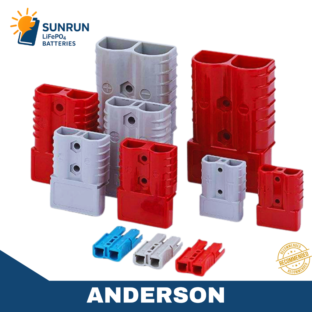 Anderson Connector Detachable Power Sockets 40A (1PAIR) | Shopee ...