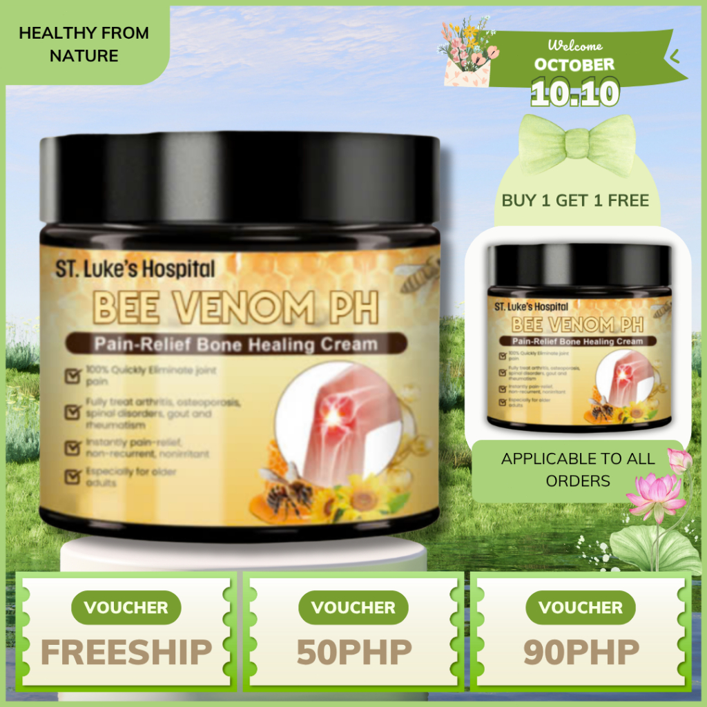 Bee Venom PH Joint Bone Pain Relief Cream with Natural Bee Venom ...