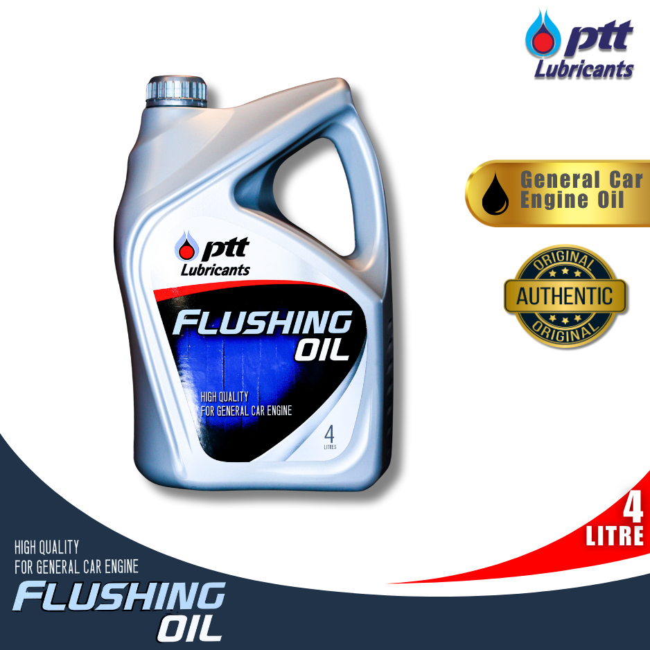 PTT Lubricants Flushing Oil High Quality for General Car Engine 4L ...