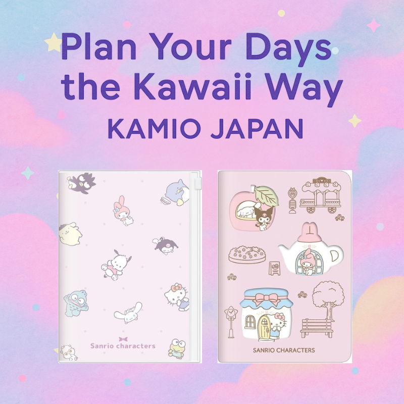 Sanrio 2026 Weekly Planner B6 – Cute Village / Full Design with Slider ...