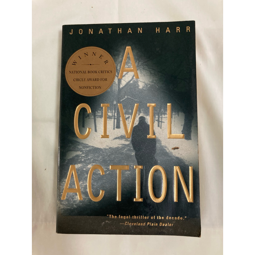 A Civil Action by Jonathan Harr (legal drama) | Shopee Philippines