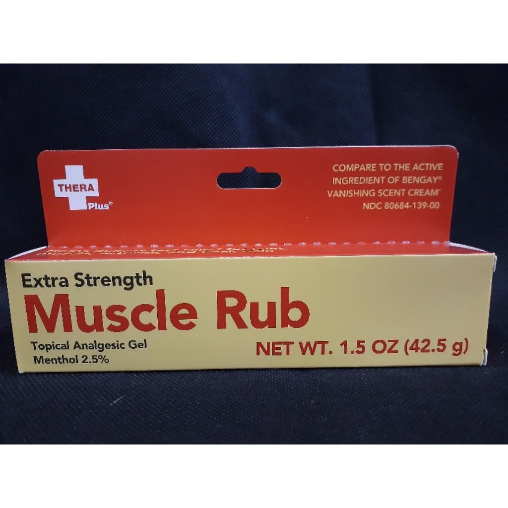 Thera Plus Extra Strength Muscle Rub 1.5oz (42.5g) | Shopee Philippines