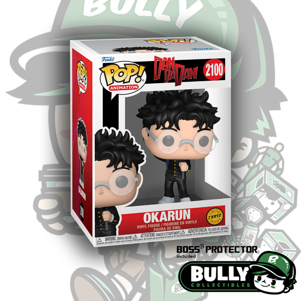 Funko POP! Animation: Dandadan - Okarun (CHASE) 2100 With Boss ...