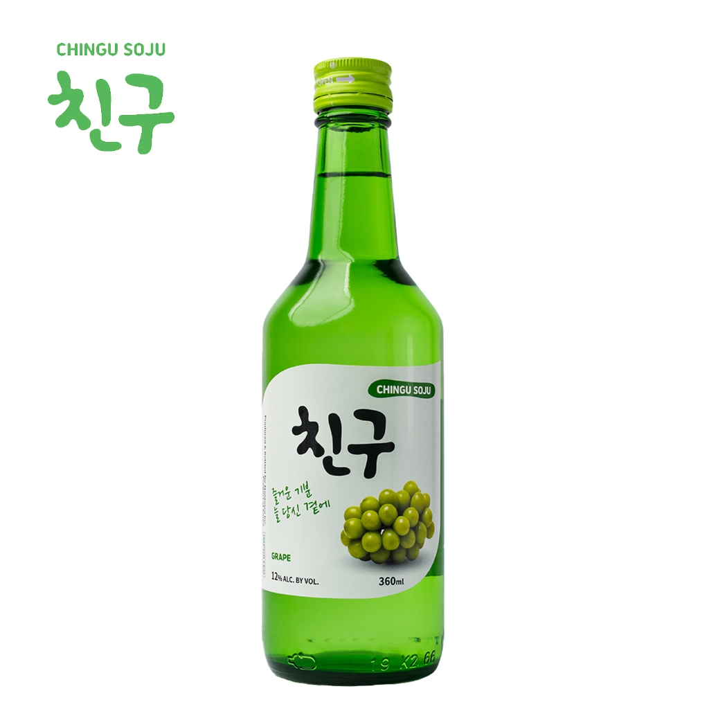 Chingu Soju Grape 360ml | Shopee Philippines