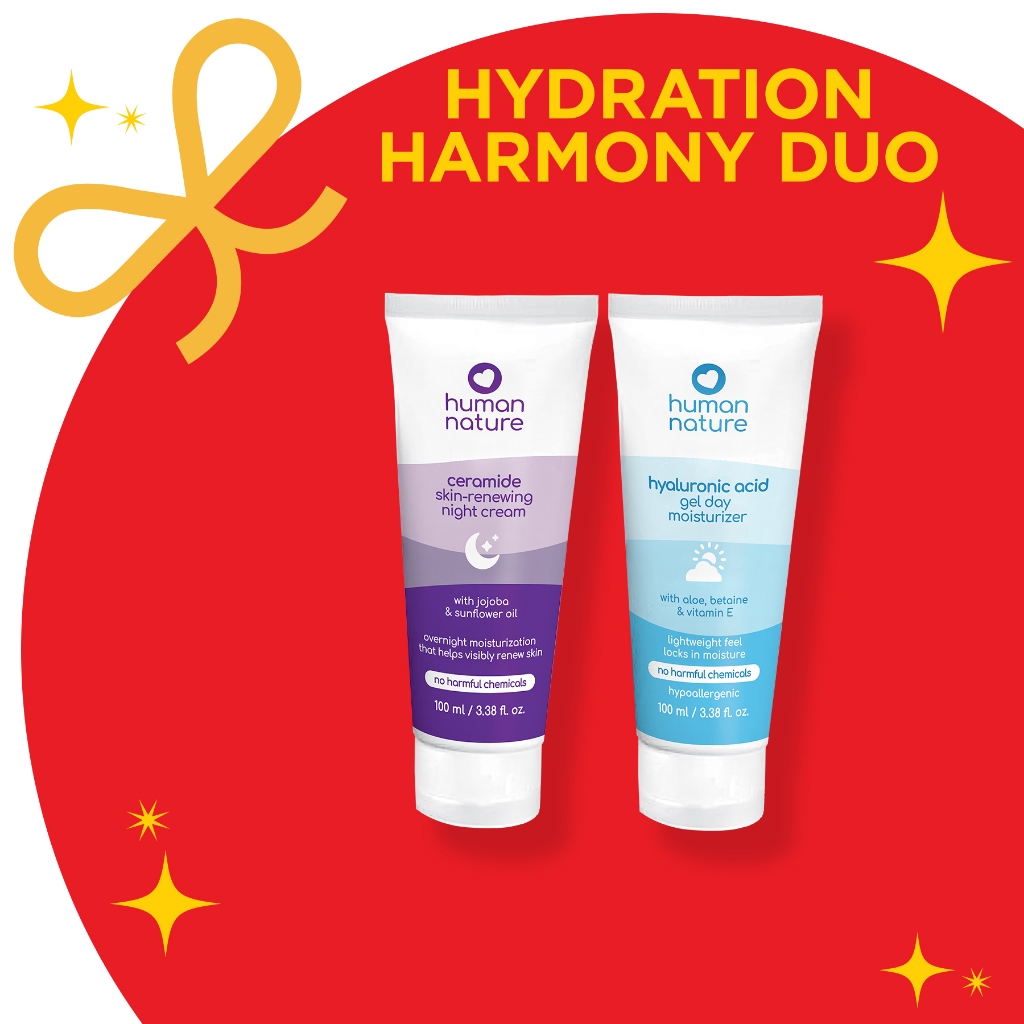 Human Nature Natural Face Care Set | Shopee Philippines