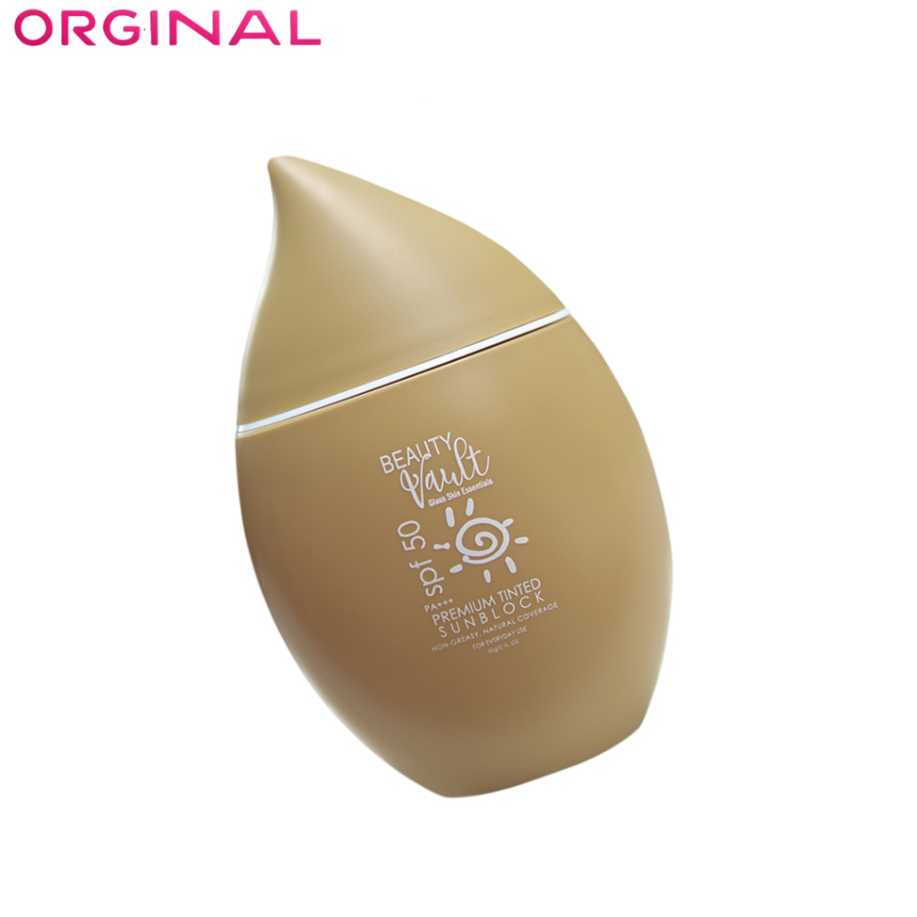 BEAUTY VAULT - PREMIUM TINTED SUNBLOCK 50g | Shopee Philippines