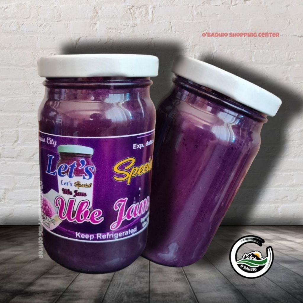 Let's Ube Jam | 230g | O'Baguio (COD) | Shopee Philippines
