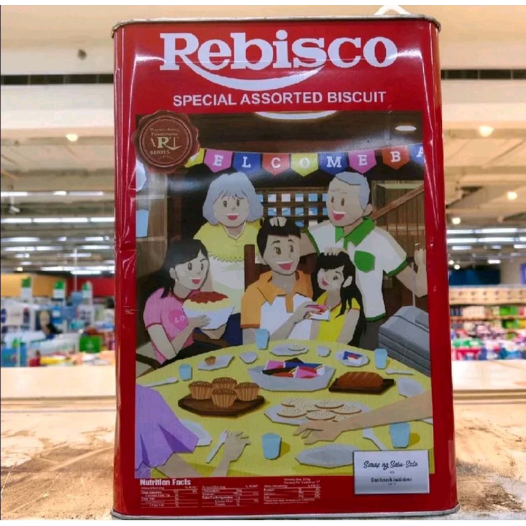 Rebisco Special Assorted Biscuits in tin can | Shopee Philippines