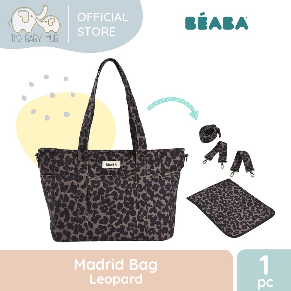 Beaba Madrid Changing Tote Bag | Shopee Philippines