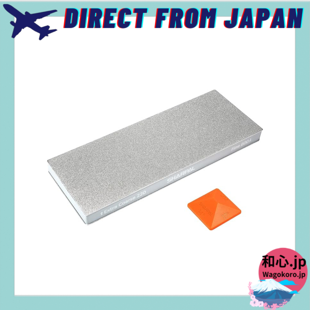 SHARPAL Dual-Sided Diamond Sharpening Stone Set – 168H (8"×3", Coarse ...