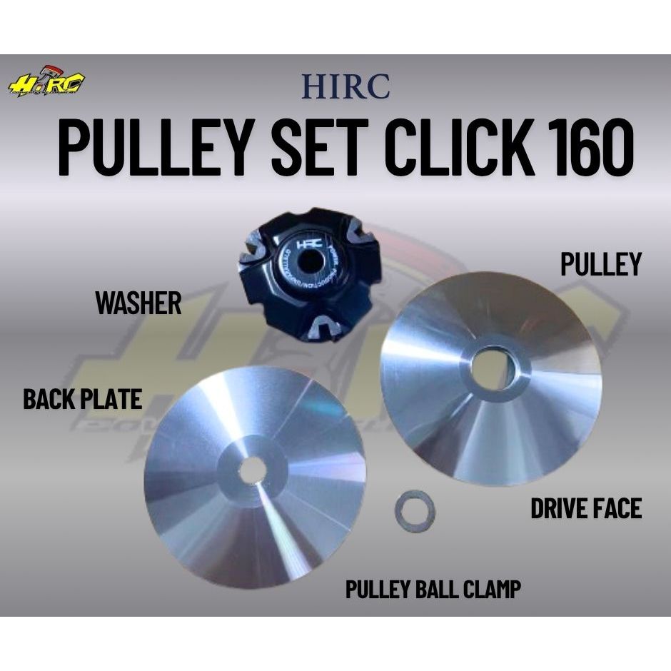 HIRC RACING Pulley Set for CLICK160 | Shopee Philippines
