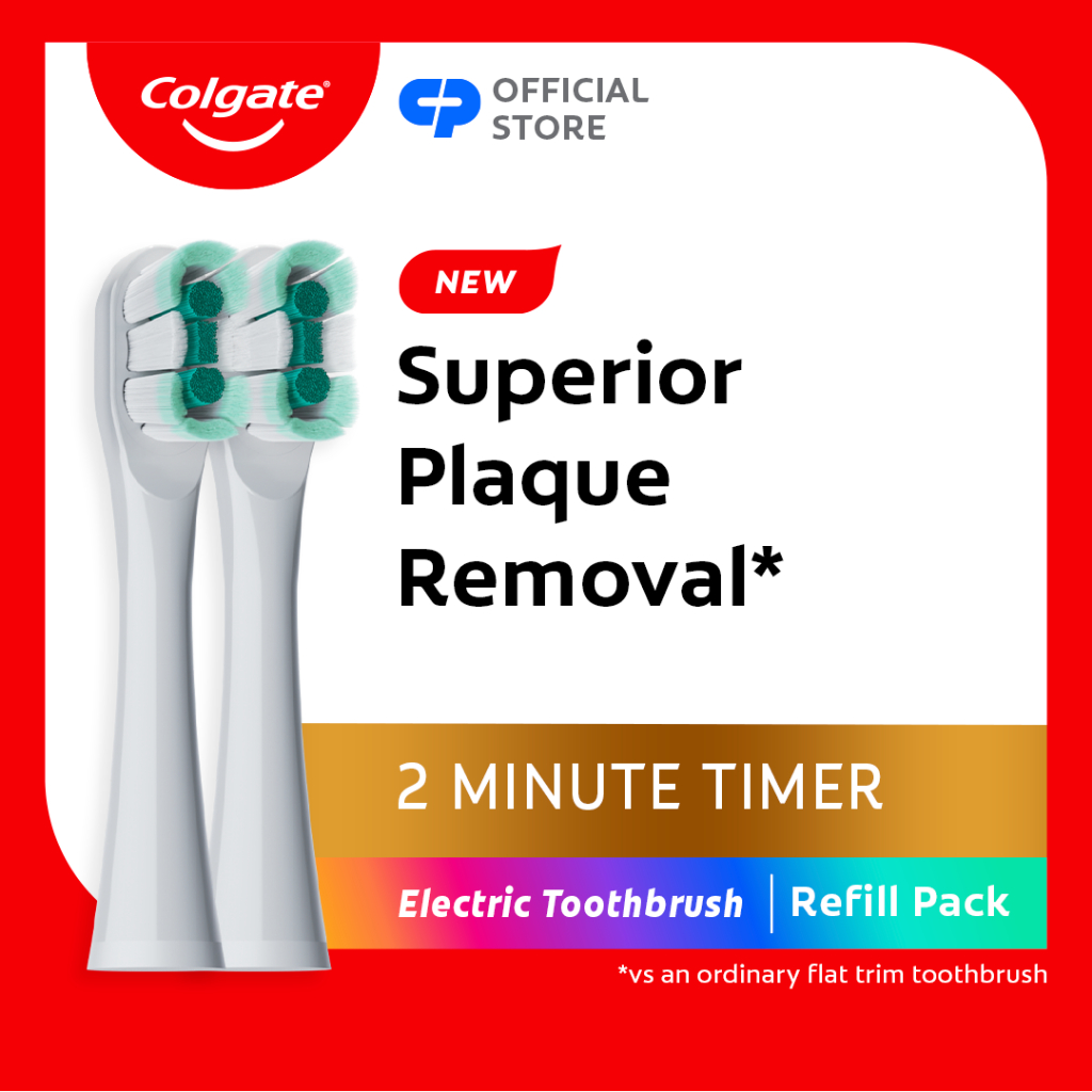 Colgate Total Battery Powered Toothbrush 2 Pack Refill | Shopee Philippines