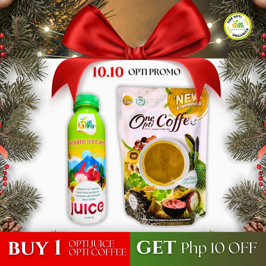 1 One Opti Juice & 1 Coffee Bundle | Shopee Philippines