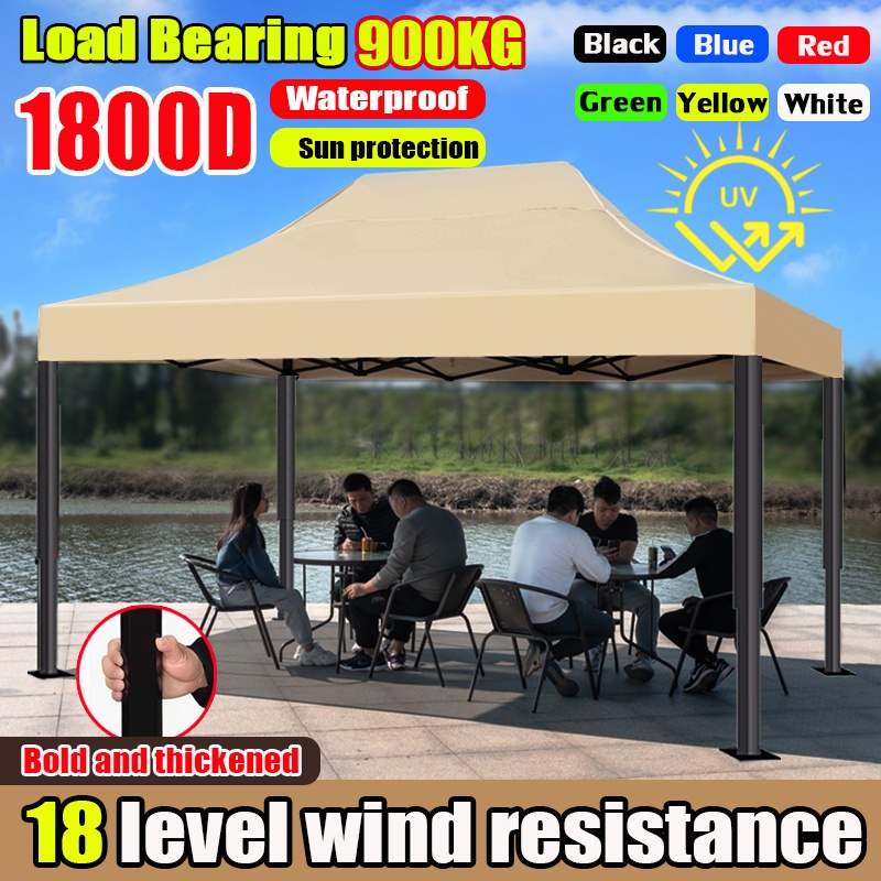 2x2 2x3 3x3 3x4.5 3x6M Retractable Tent Waterproof canopy tent heavy ...