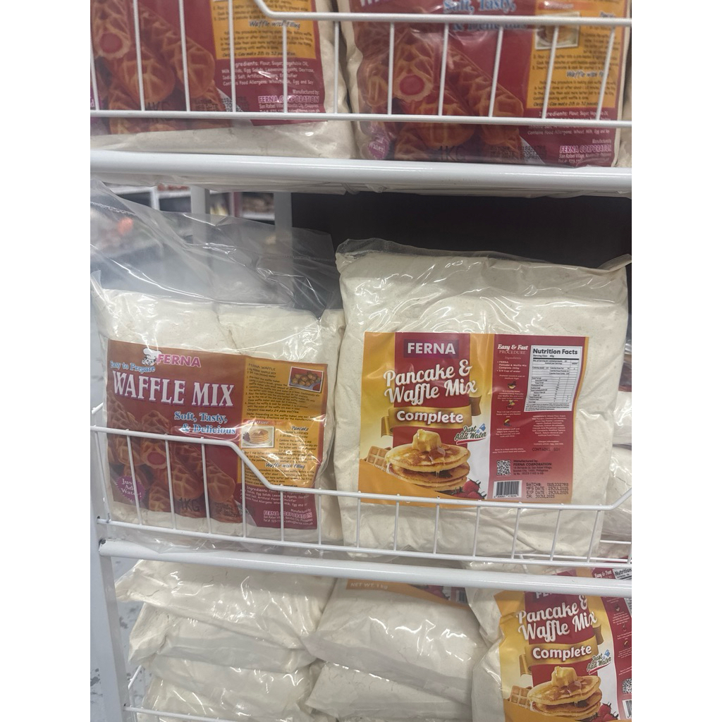 FERNA PANCAKE , WAFFLE PREMIX 1KG | Shopee Philippines