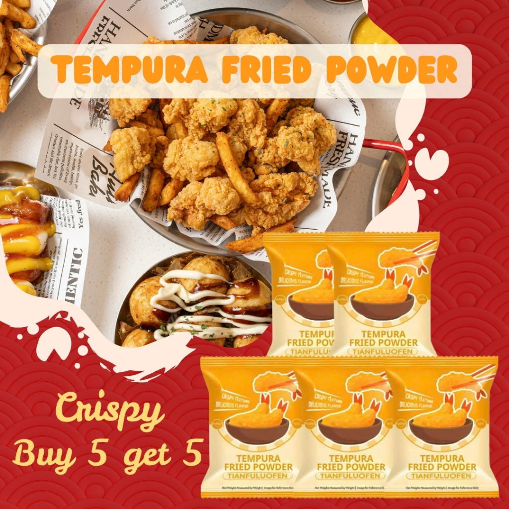 Tempura Fried Powder - Crispy Seasoning Frying Tempura Batter Flour ...