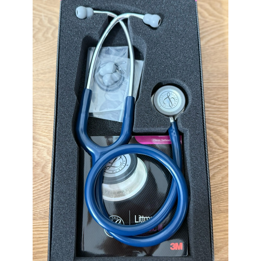 Navy Blue Littmann Classic III Stethoscope (Standard Edition) | Shopee ...